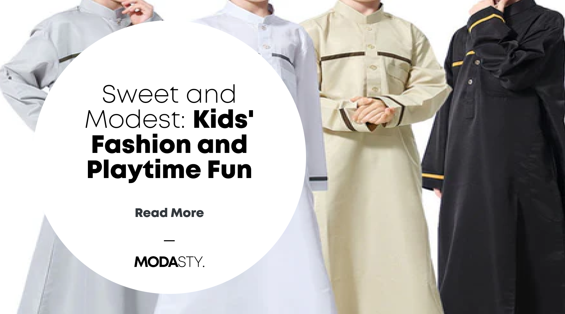 Sweet and Modest: Kids' Fashion and Playtime Fun